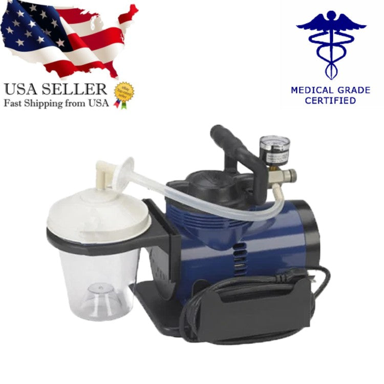 Drive Medical Compact Suction Machine – Portable Aspirator for Home ...